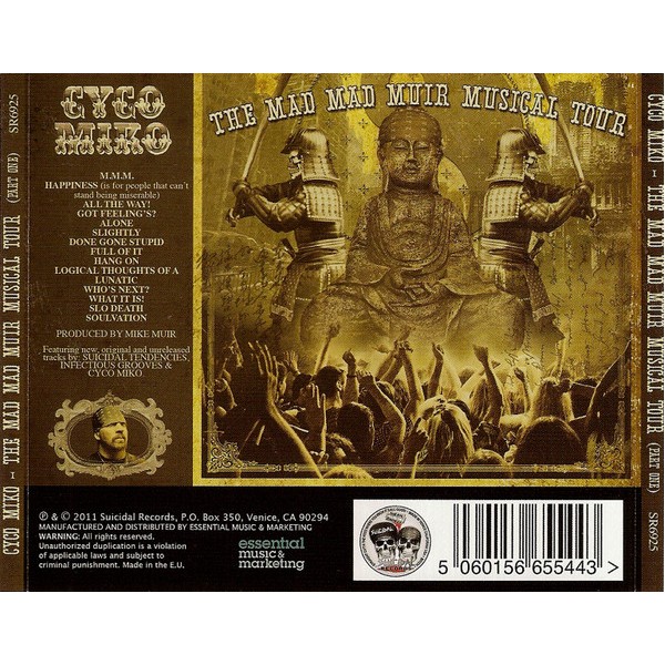 CYCO MIKO - The Mad Mad Muir Musical Tour (Part 1) - CD - Adipocere Shop